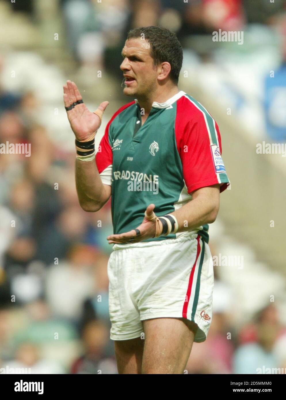 Leicester Tigers' Martin Johnson Stock Photo - Alamy