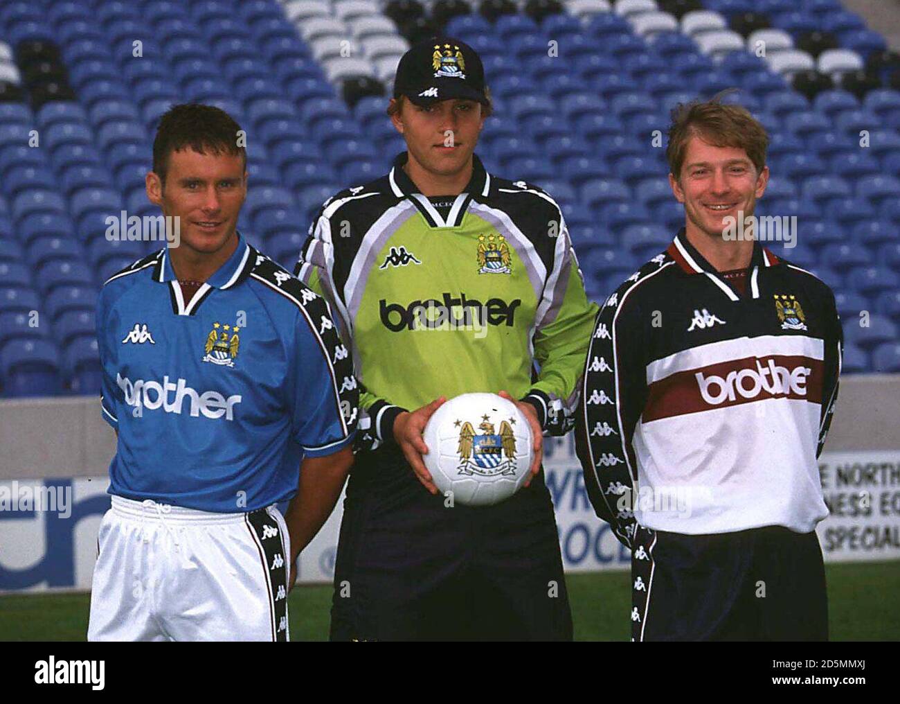 {L-R} Ged Taggart, Nick Weaver and Ian Brightwell model the new ...