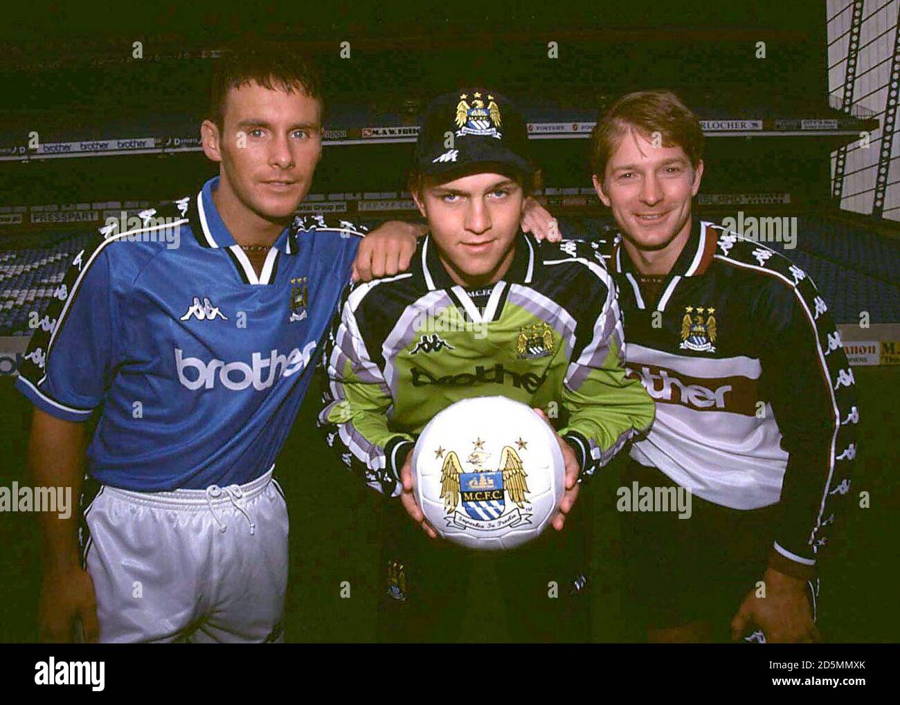 {L-R} Ged Taggart, Nick Weaver and Ian Brightwell model the new ...
