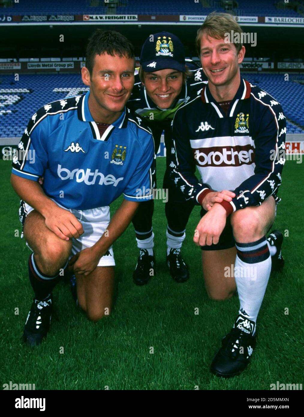 {L-R} Ged Taggart, Nick Weaver and Ian Brightwell model the new ...