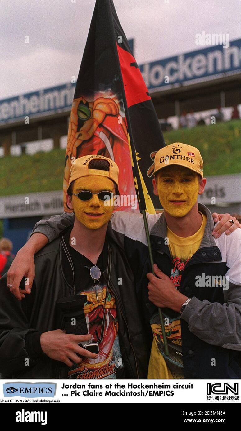 Formula one fans at the hockenheim circuit hi-res stock photography and ...