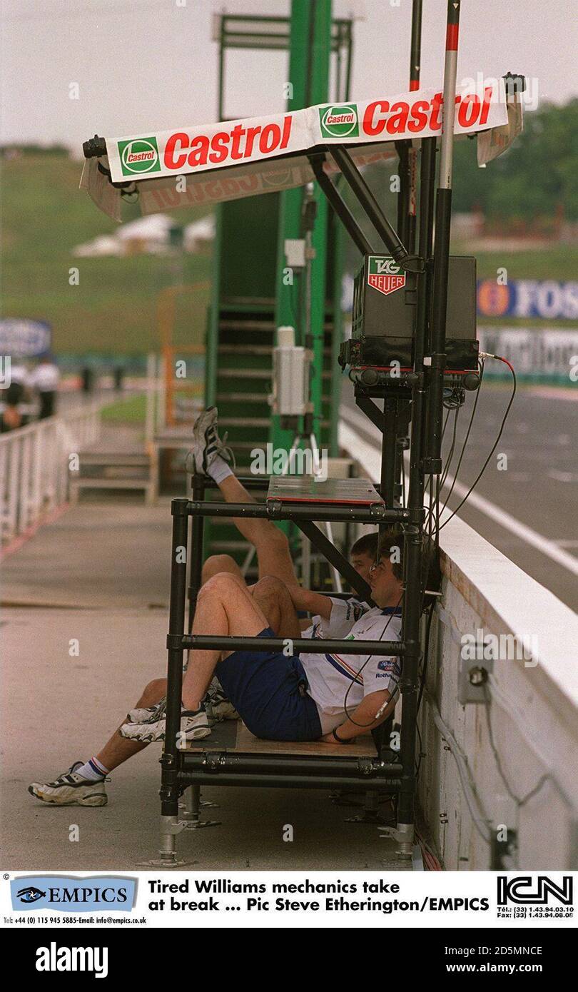 Williams mechanics hi-res stock photography and images - Alamy