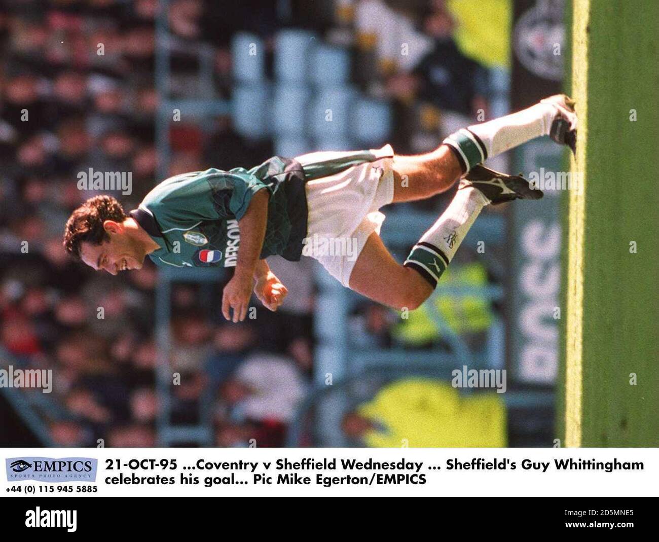 21-OCT-95 ...Coventry v Sheffield Wednesday ... Sheffield's Guy ...