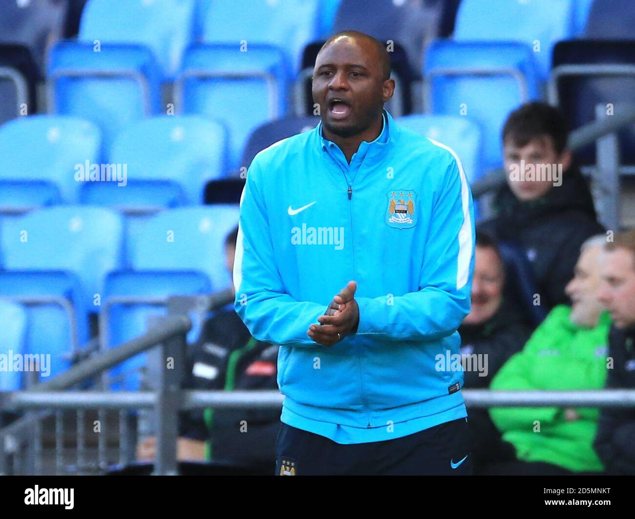 Manchester city football club coach hi-res stock photography and images ...