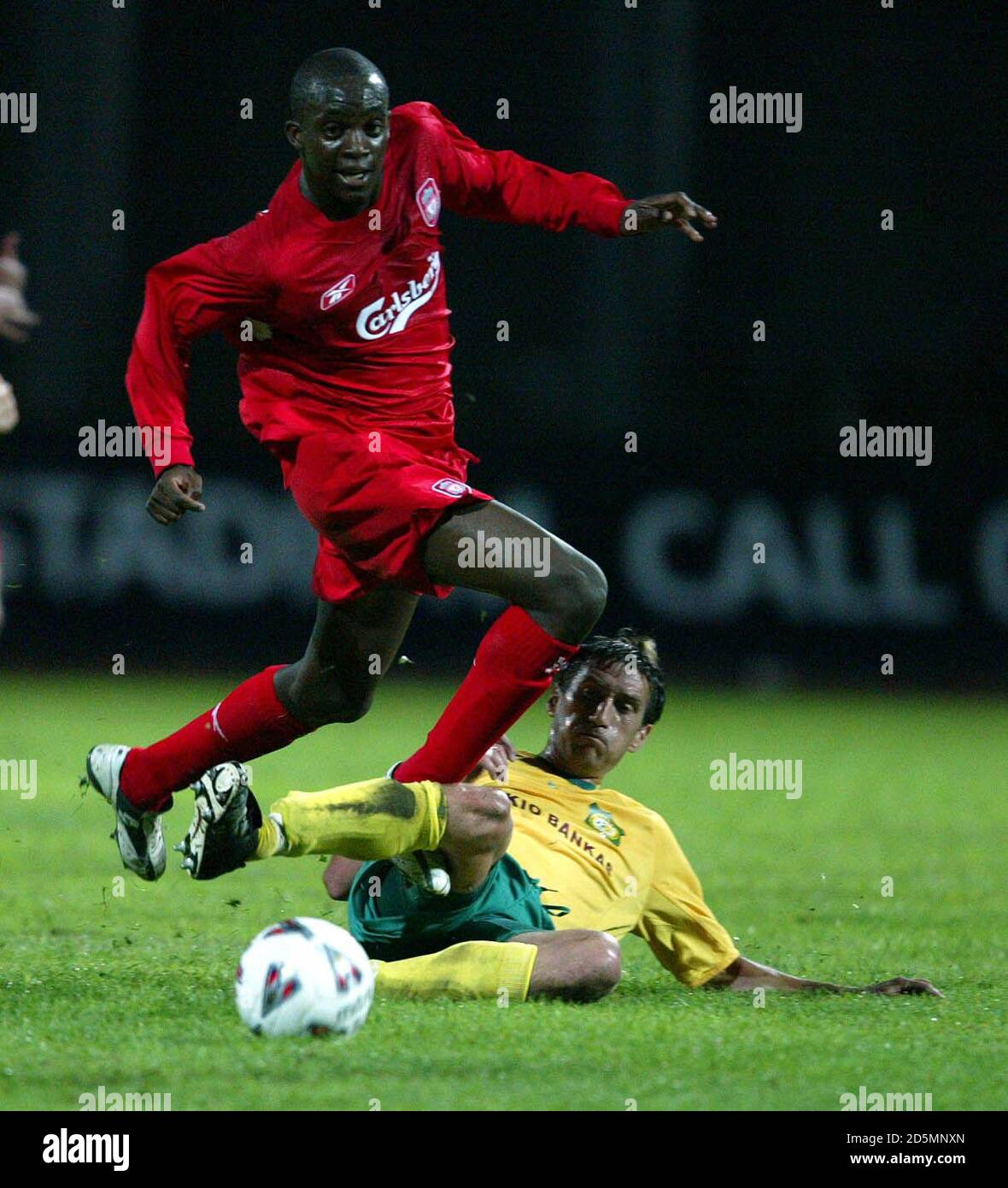 Liverpool's Mohamed Sissoko and FBK Kaunas' Arkadiusz Klimek Stock ...