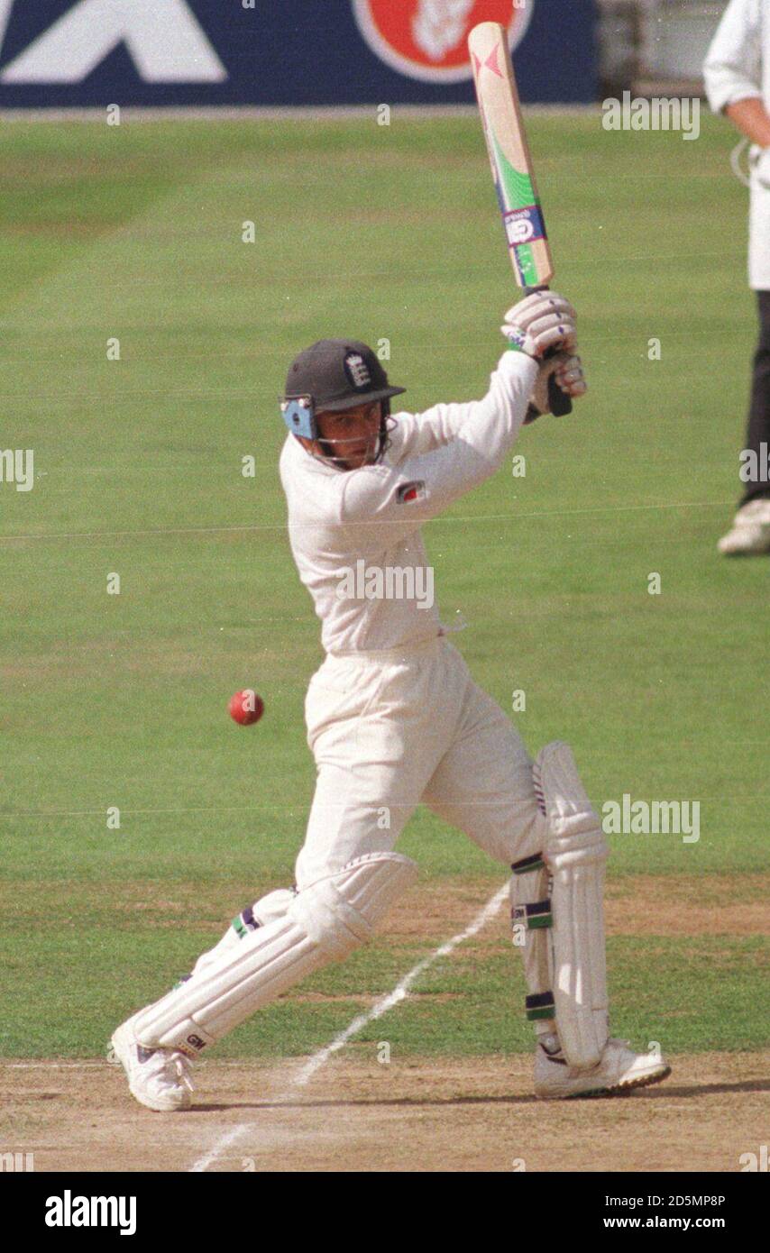Middlesex's Mark Ramprakash on his way to a half century Stock Photo ...