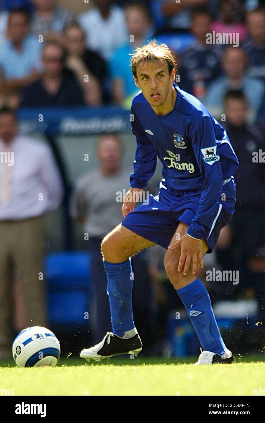 Phil Neville, Everton Stock Photo - Alamy