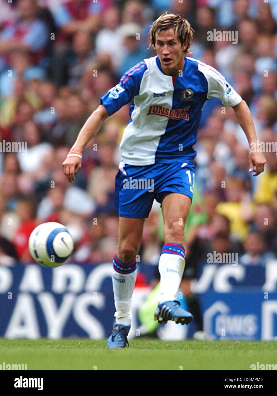 Morten Gamst Pedersen, Blackburn Rovers' Stock Photo - Alamy