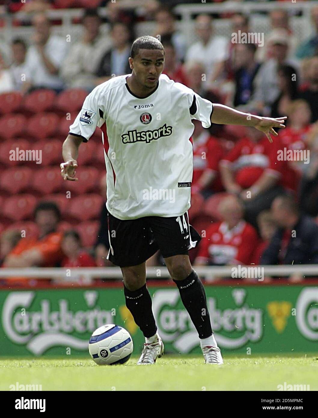 Charlton Athletic's Jerome Thomas Stock Photo - Alamy