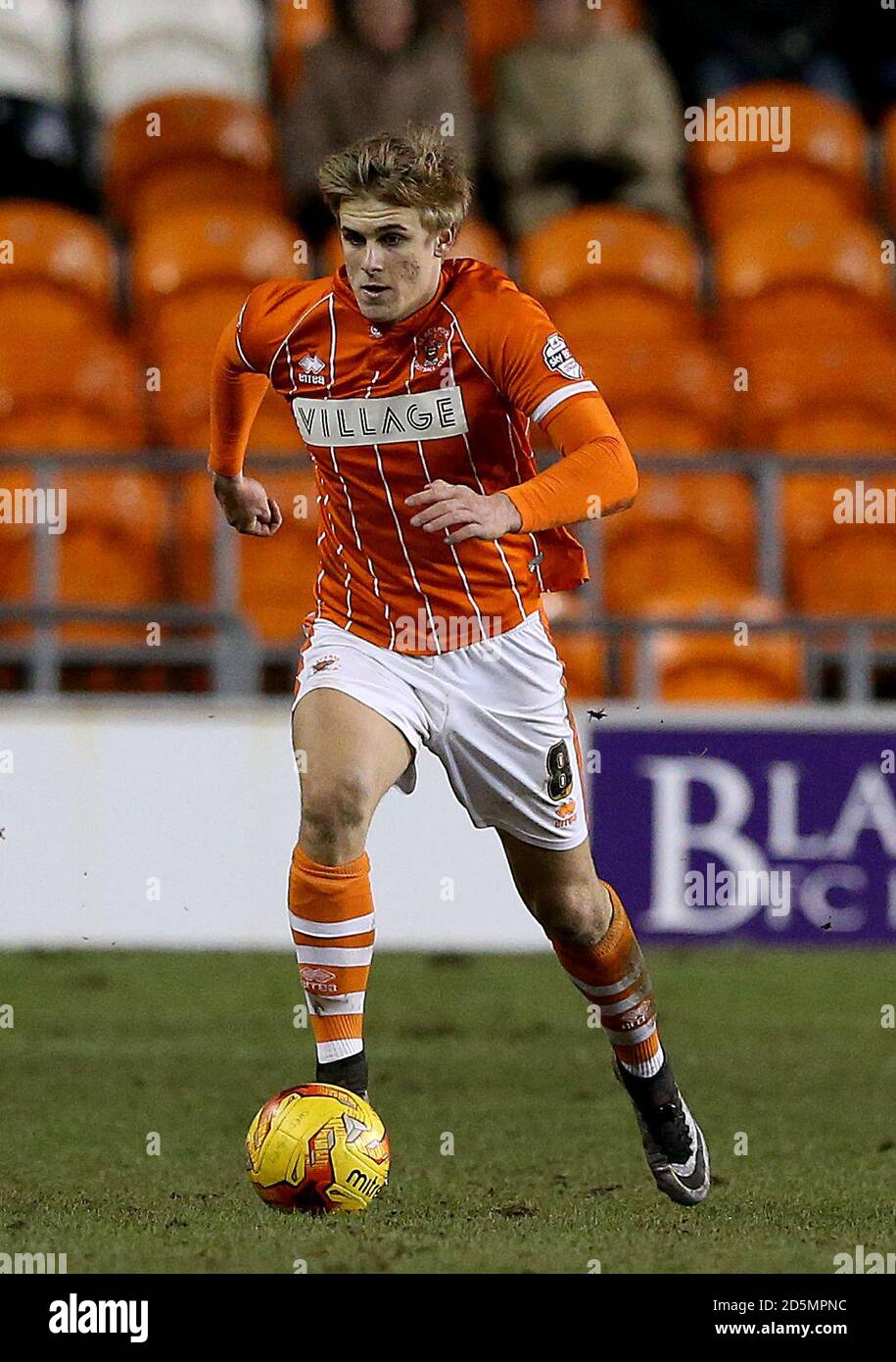 Brad Potts, Blackpool Stock Photo - Alamy