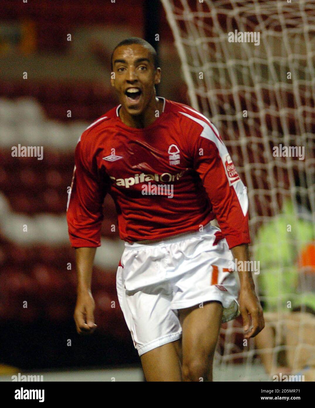 Nottingham Forest's James Perch celebrates scoring against Bristol City ...