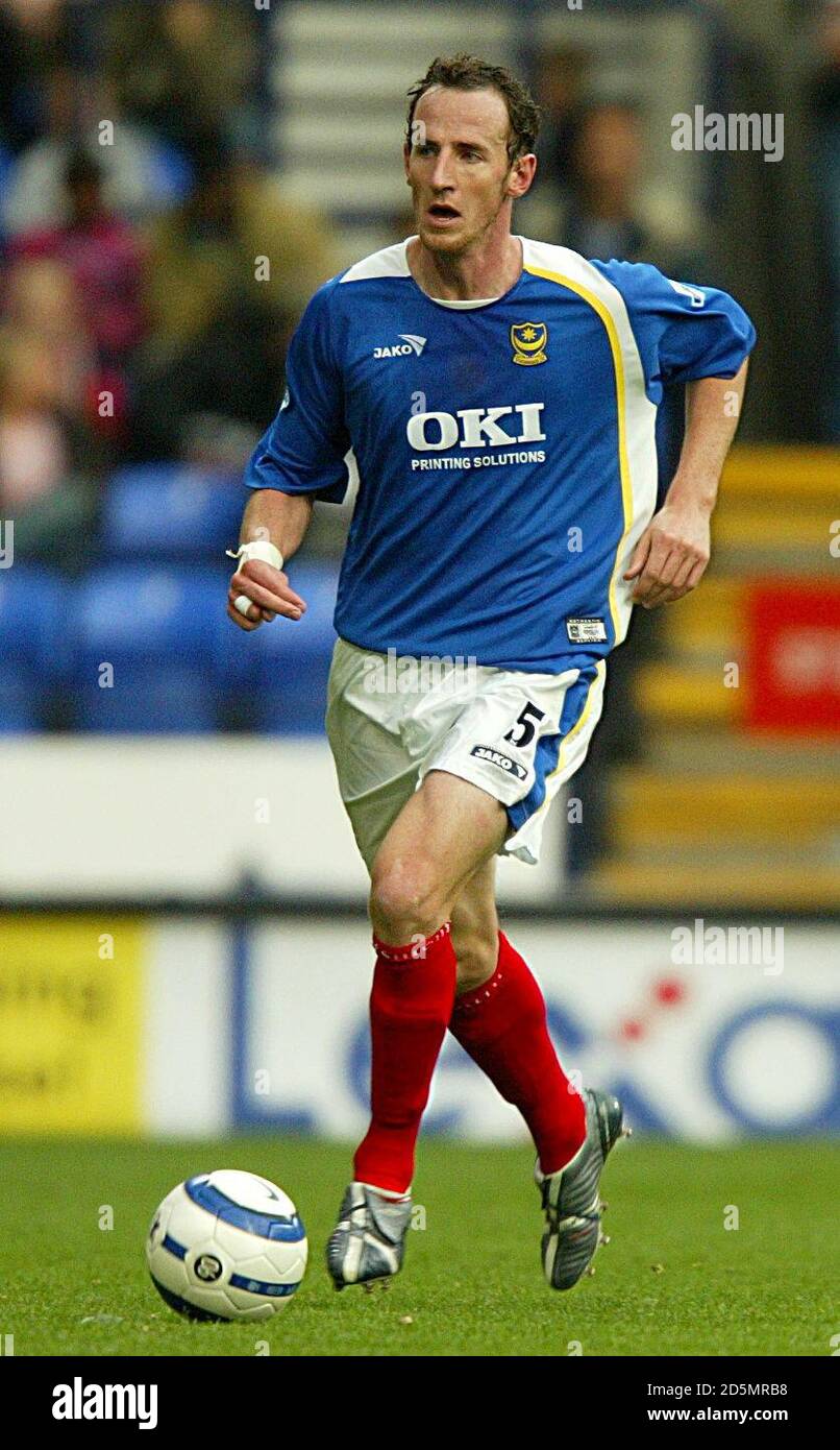 Portsmouth's Andrew O'Brien Stock Photo - Alamy