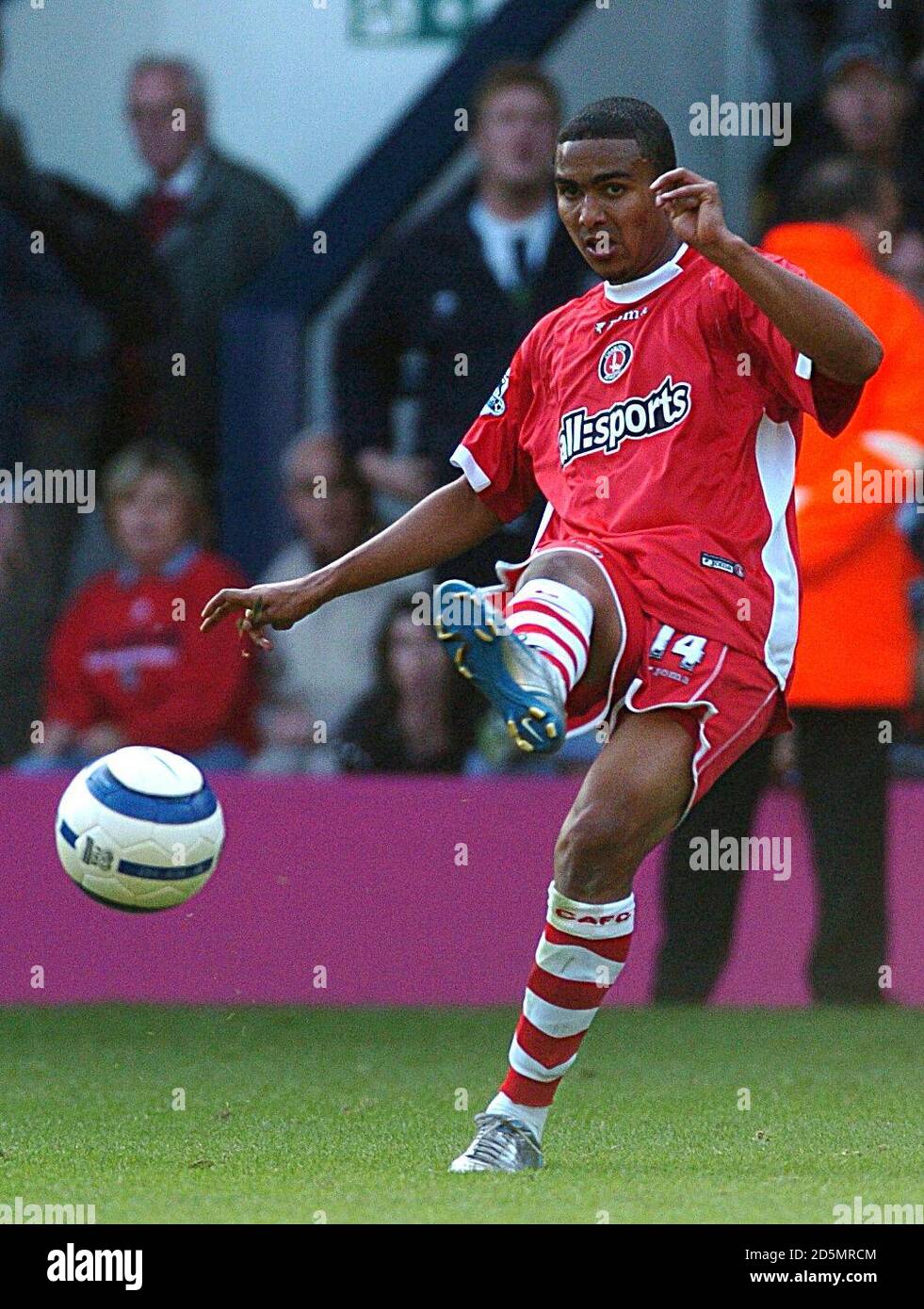Charlton Athletic's Jerome Thomas Stock Photo - Alamy