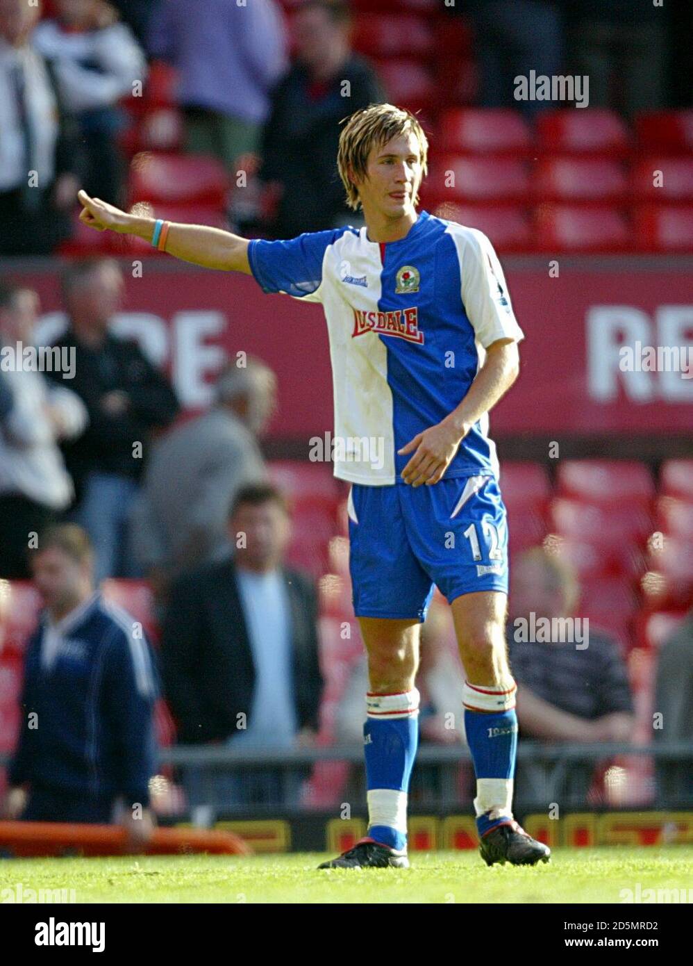 Blackburn Rovers' Morten Gamst Pedersen Stock Photo - Alamy