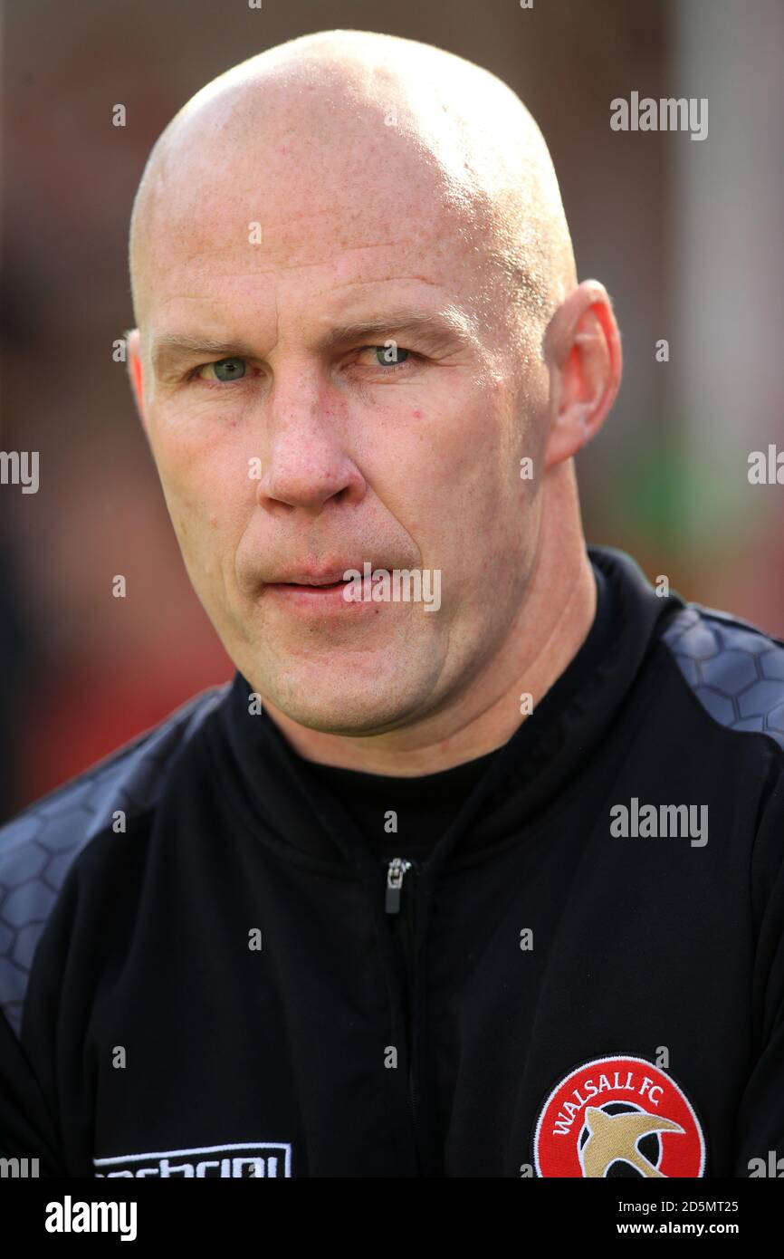 Walsall coach jon whitney hi-res stock photography and images - Alamy