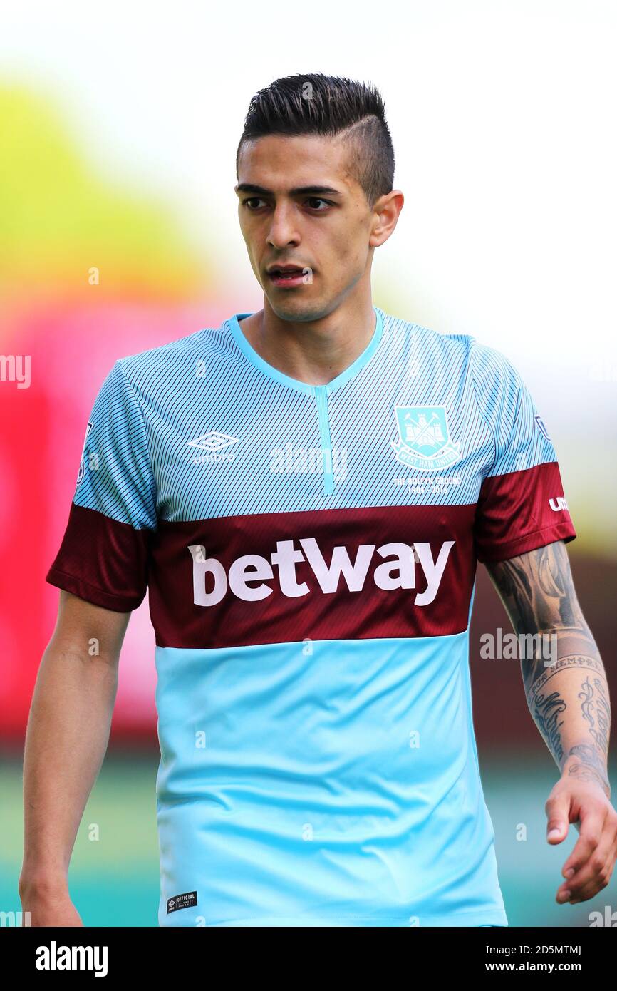Manuel Lanzini, West Ham United Stock Photo - Alamy