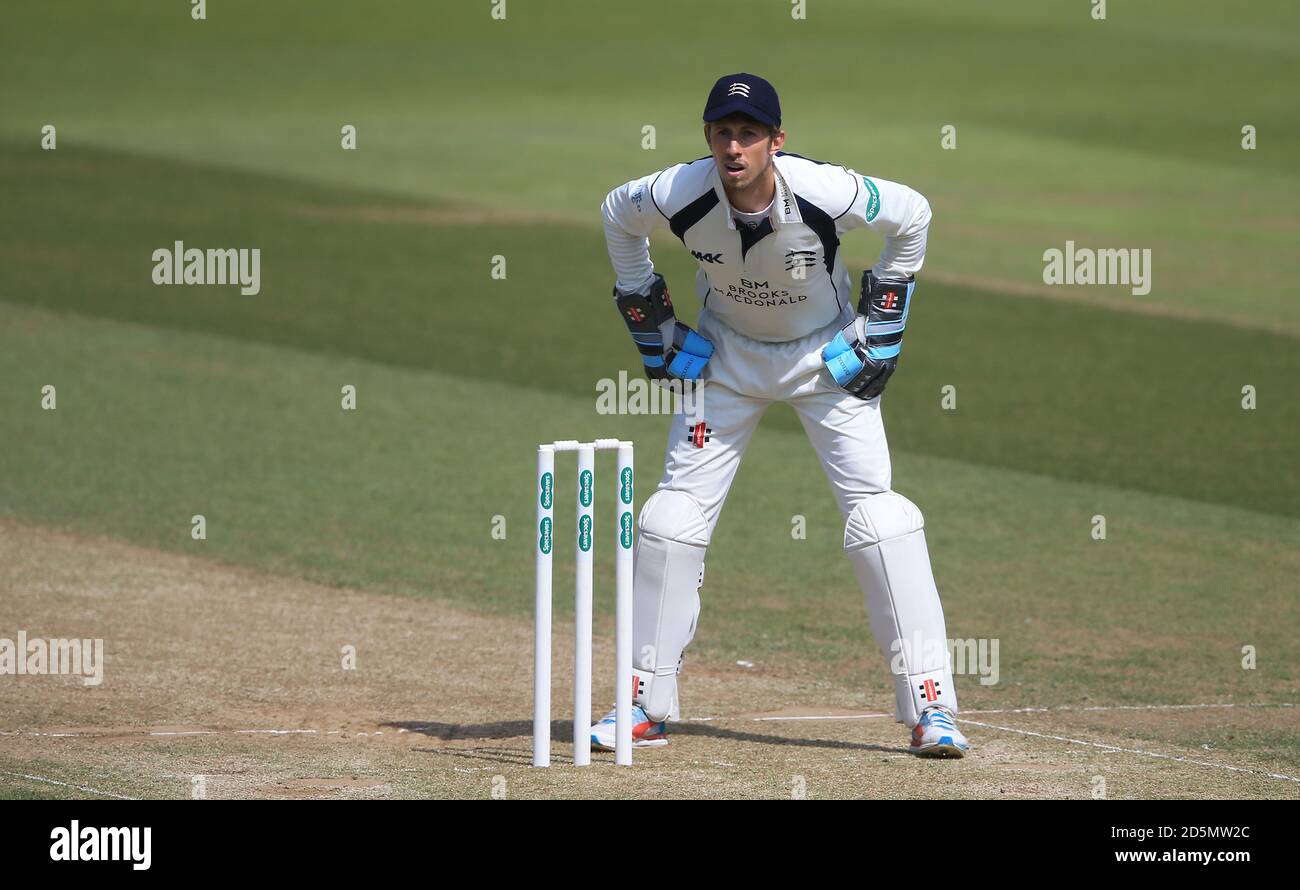Middlesex's John Simpson Stock Photo - Alamy