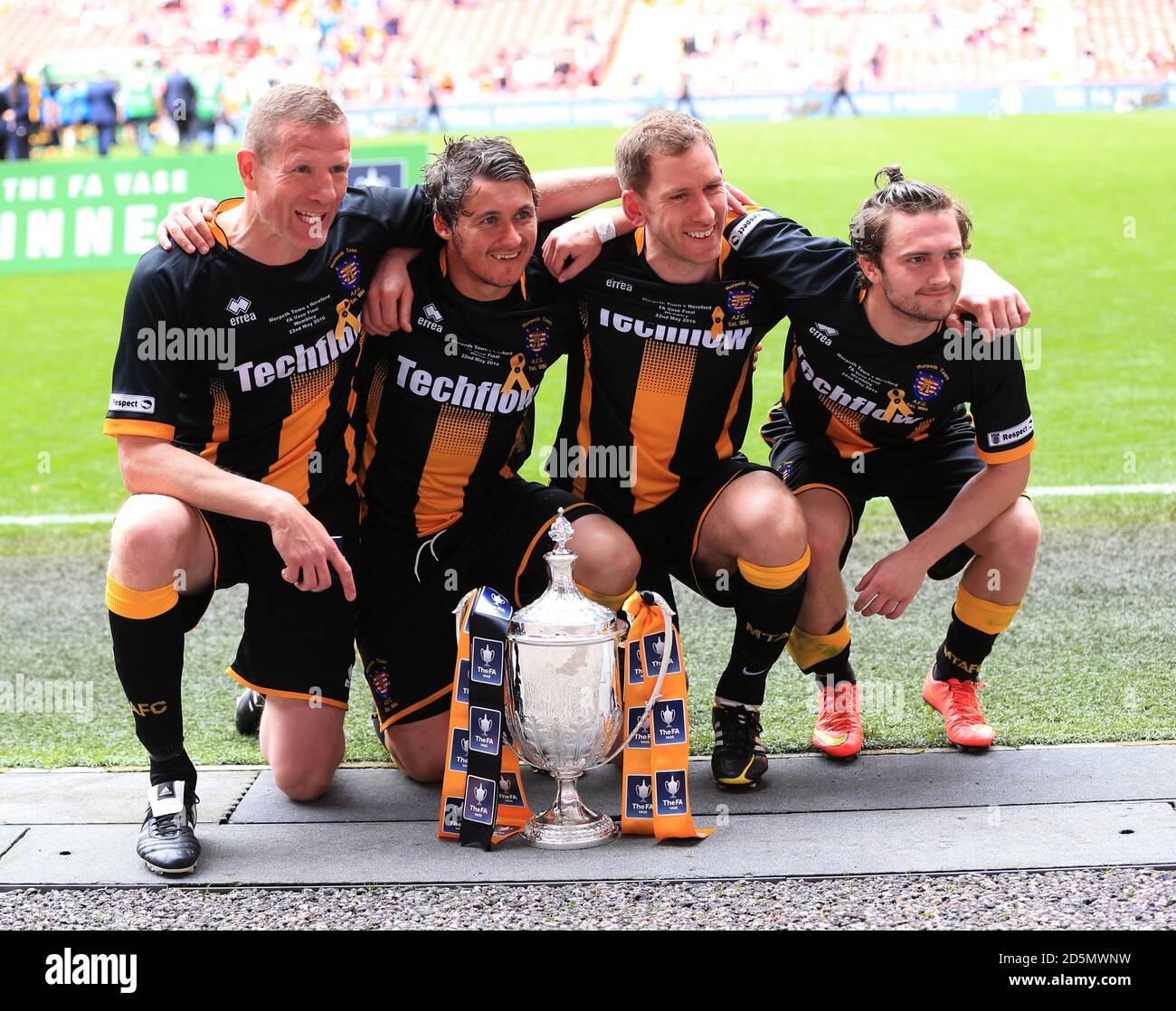 Morpeth Town's Chris Swailes, Sean Taylor Shaun Bell and Luke Carr ...