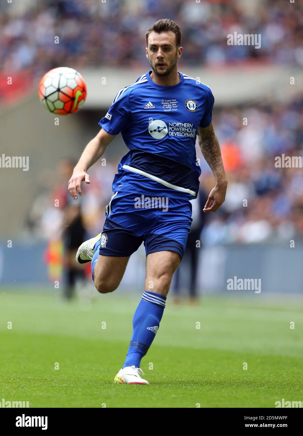 Halifax Town's Richard Peniket Stock Photo - Alamy