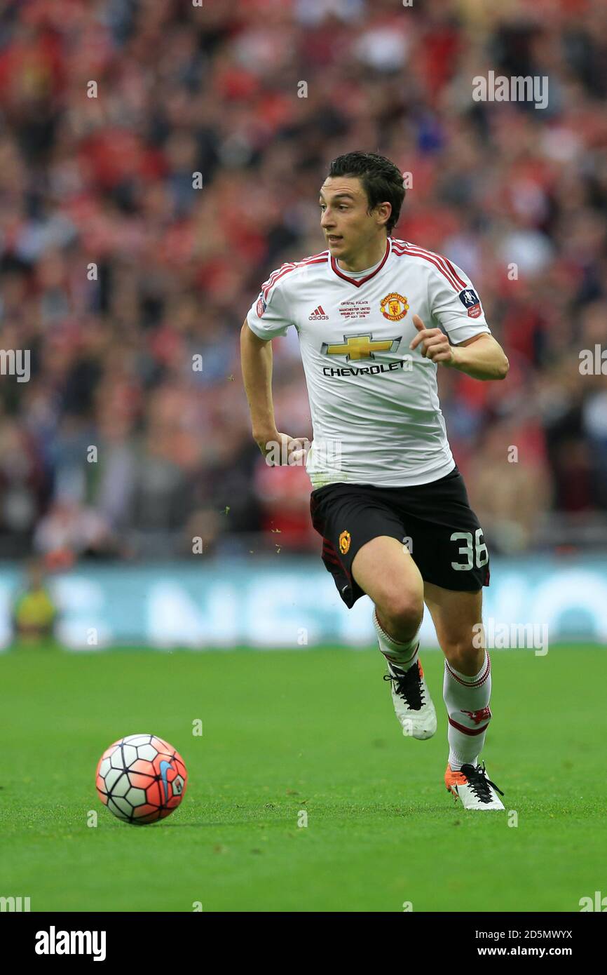 Manchester United's Matteo Darmian Stock Photo - Alamy