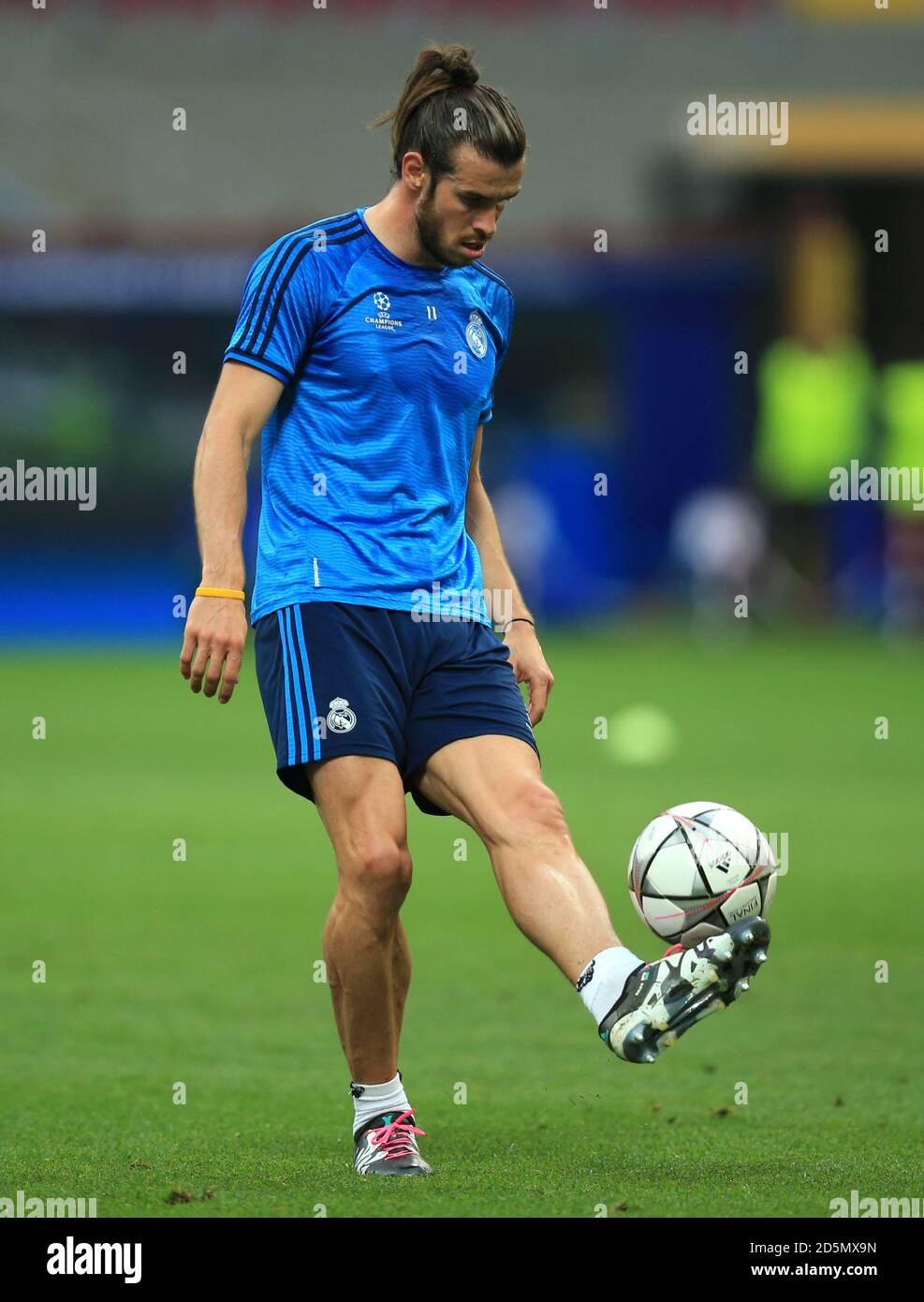 Real Madrid's Gareth Bale at today's training session Stock Photo - Alamy
