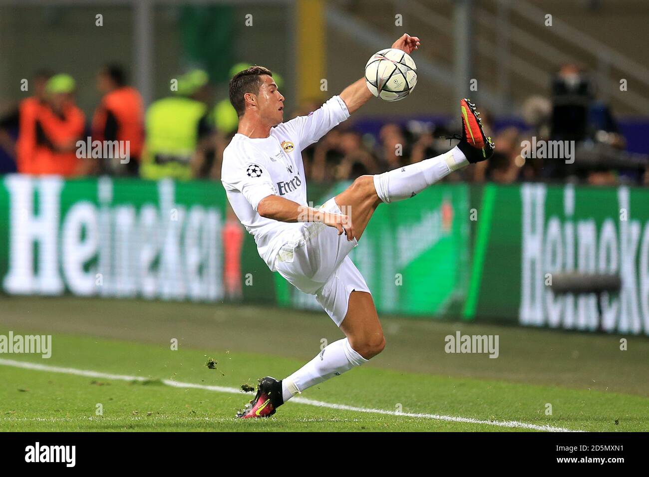 Real Madrid's Cristiano Ronaldo in action Stock Photo - Alamy