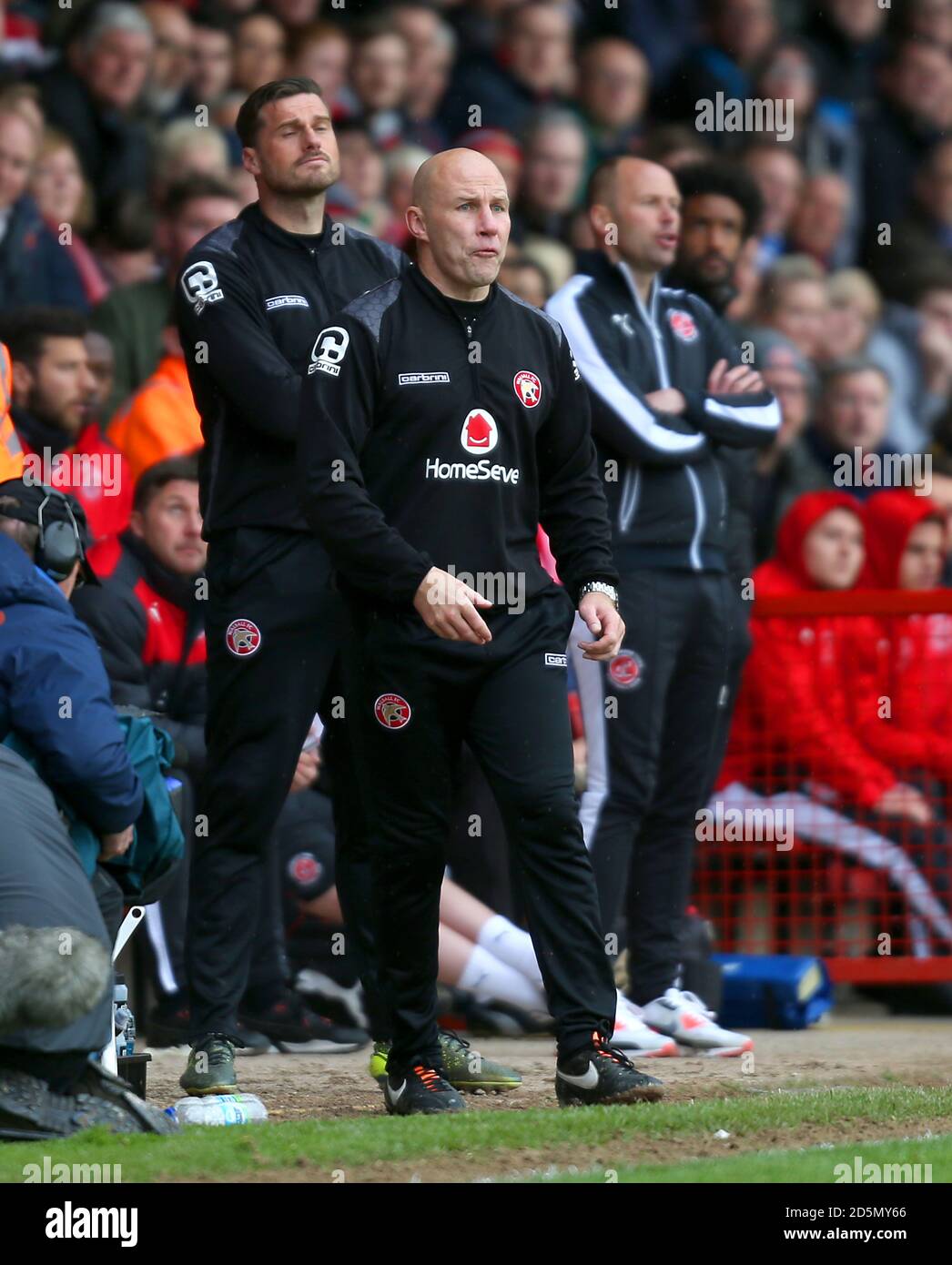 Walsall Manager Jon Whitney Stock Photo - Alamy