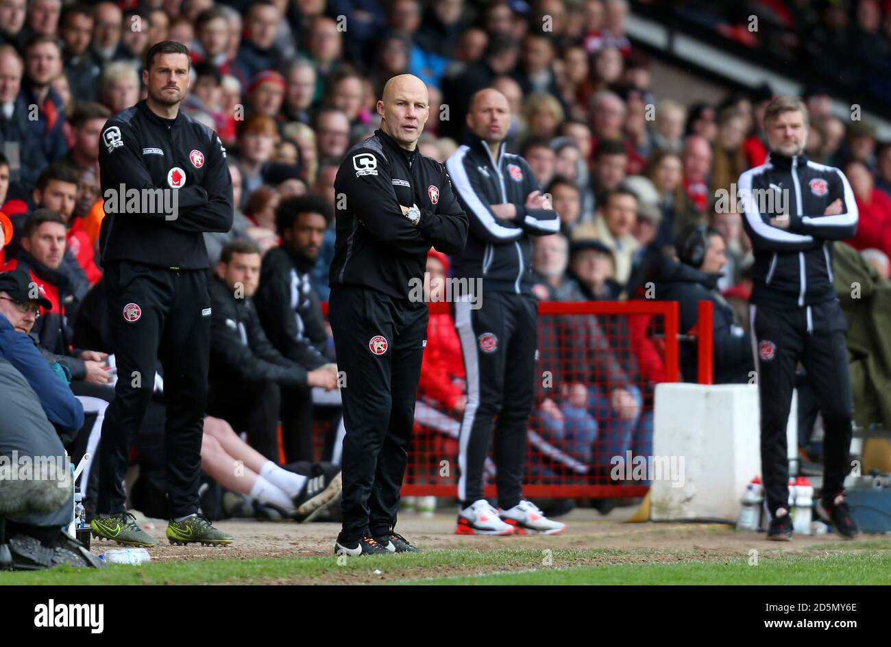 Walsall Manager Jon Whitney Stock Photo - Alamy