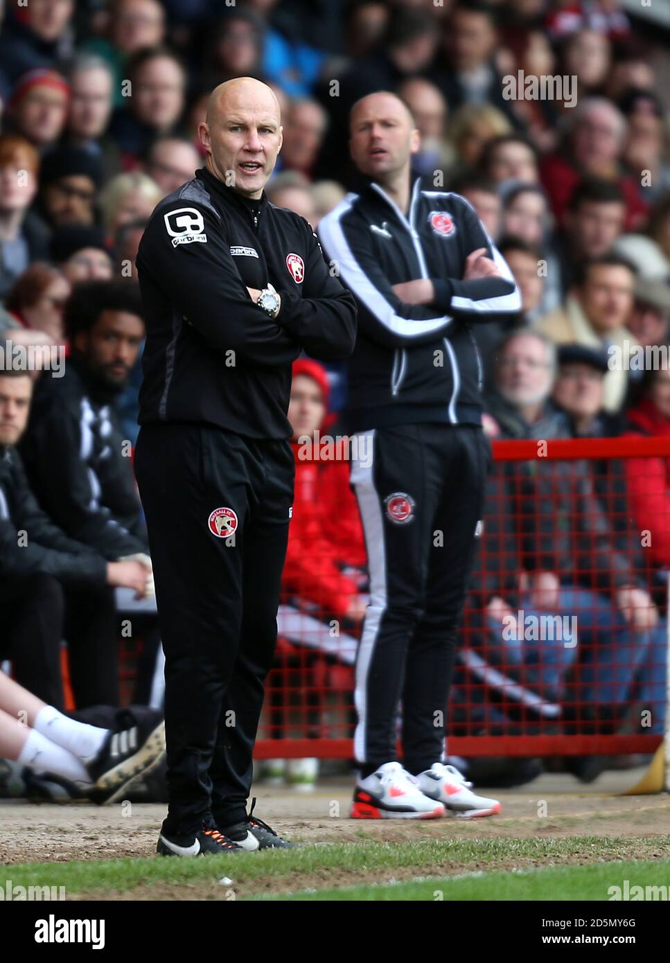 Walsall Manager Jon Whitney Stock Photo - Alamy