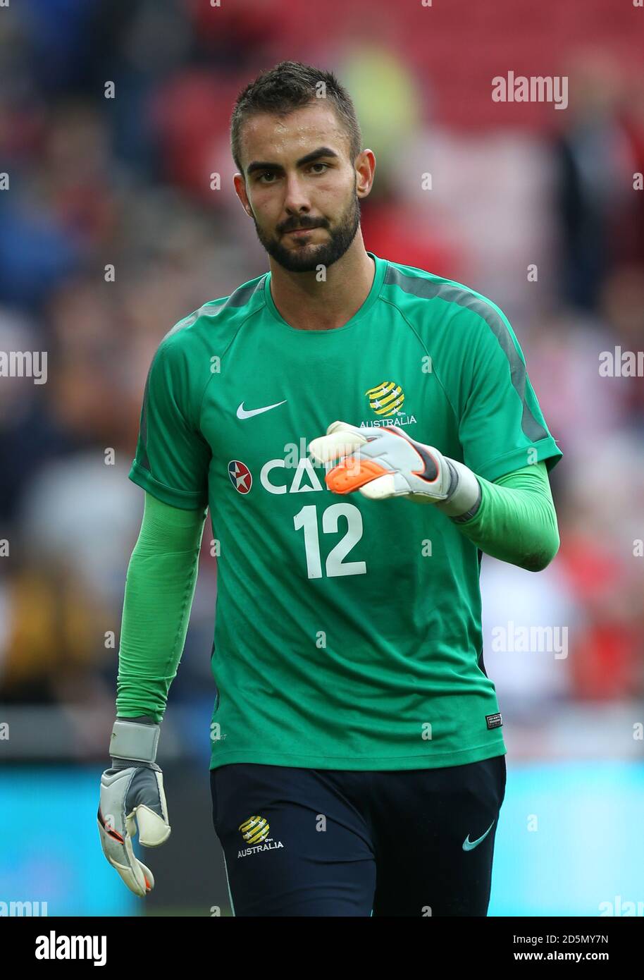 Mark Birighitti, Australia goalkeeper Stock Photo - Alamy