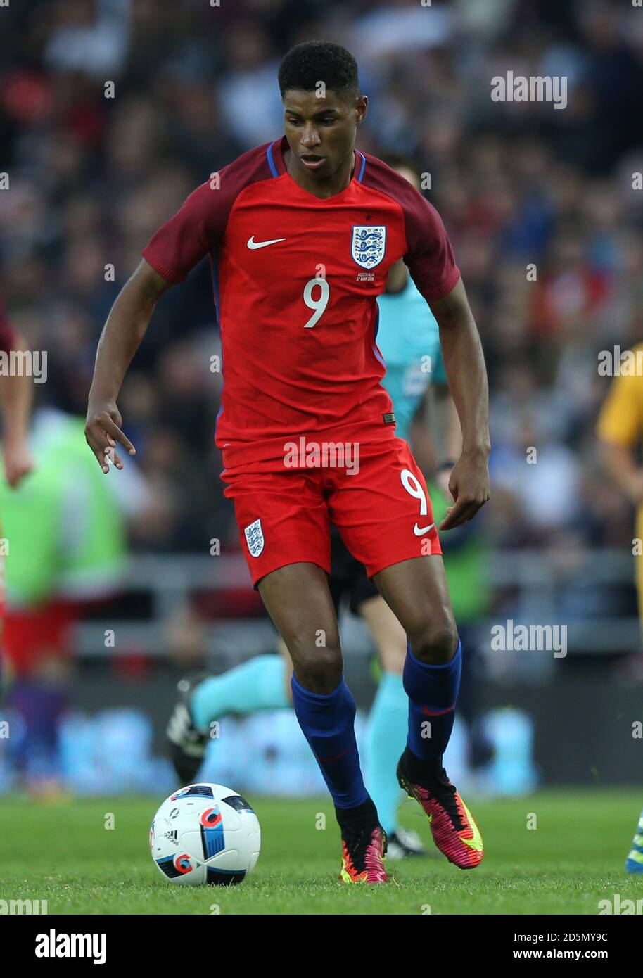Marcus Rashford, England Stock Photo - Alamy