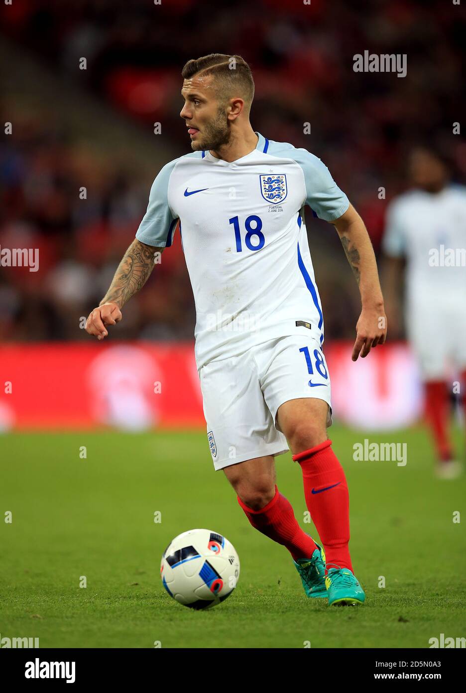 England's Jack Wilshere Stock Photo - Alamy