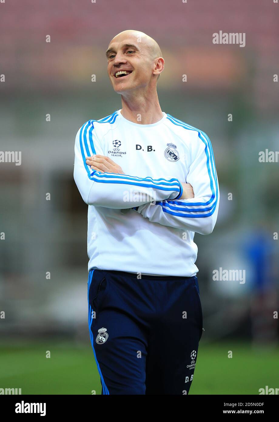 Real Madrid assistant coach David Bettoni Stock Photo - Alamy