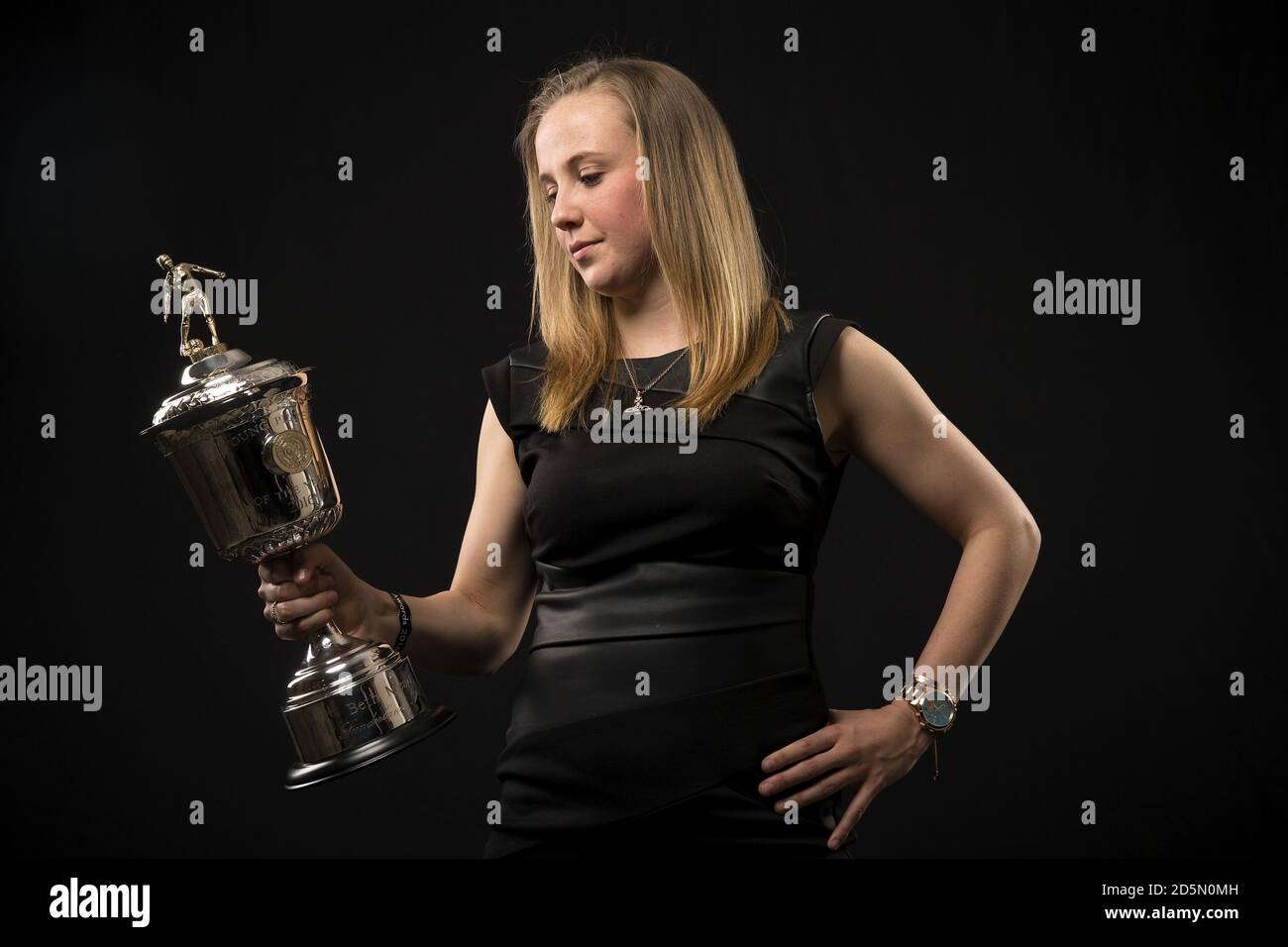 Sunderland Ladies' Beth Mead after winning the PFA Young Women's player ...