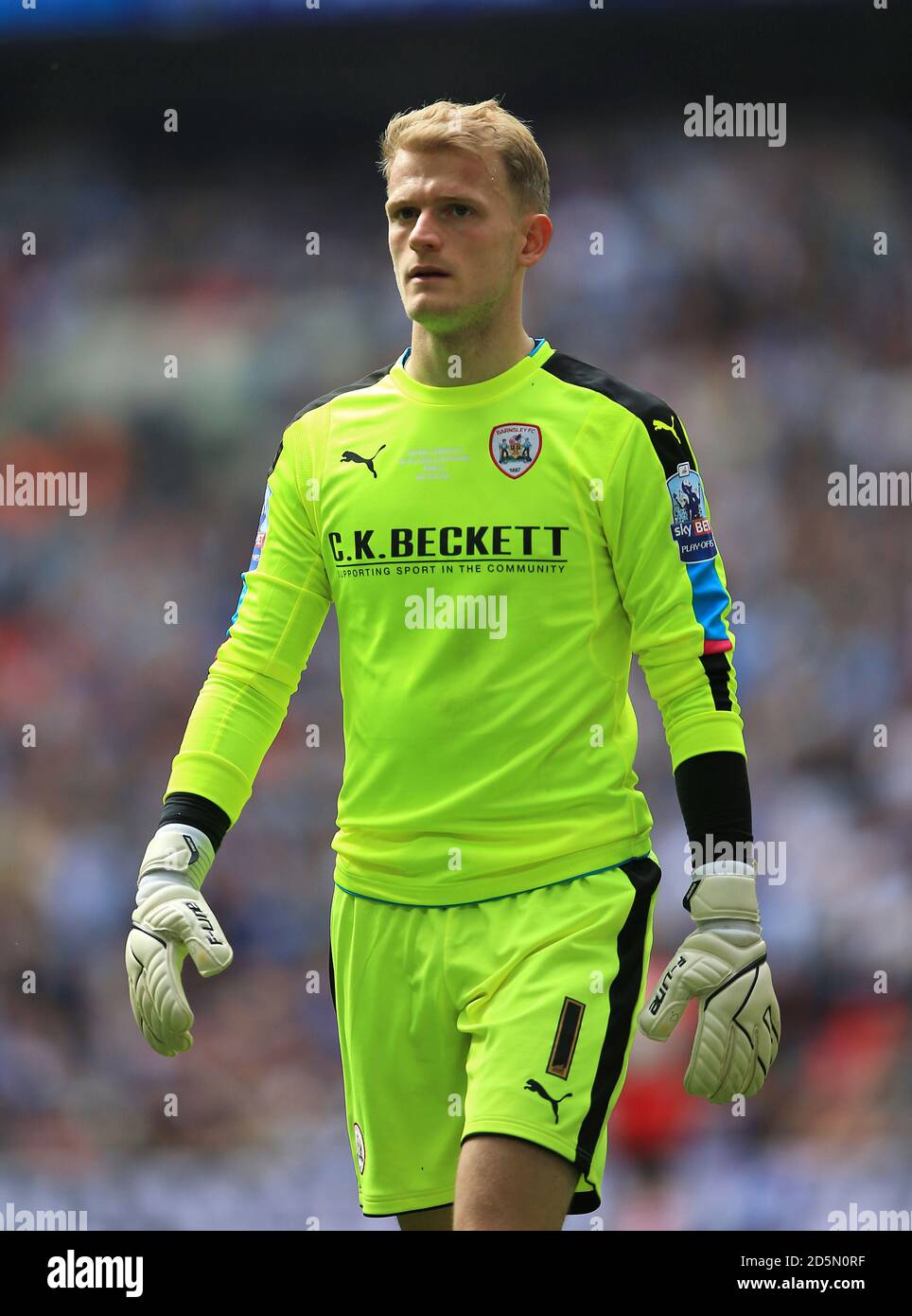 Millwall goalkeeper Adam Davies Stock Photo - Alamy