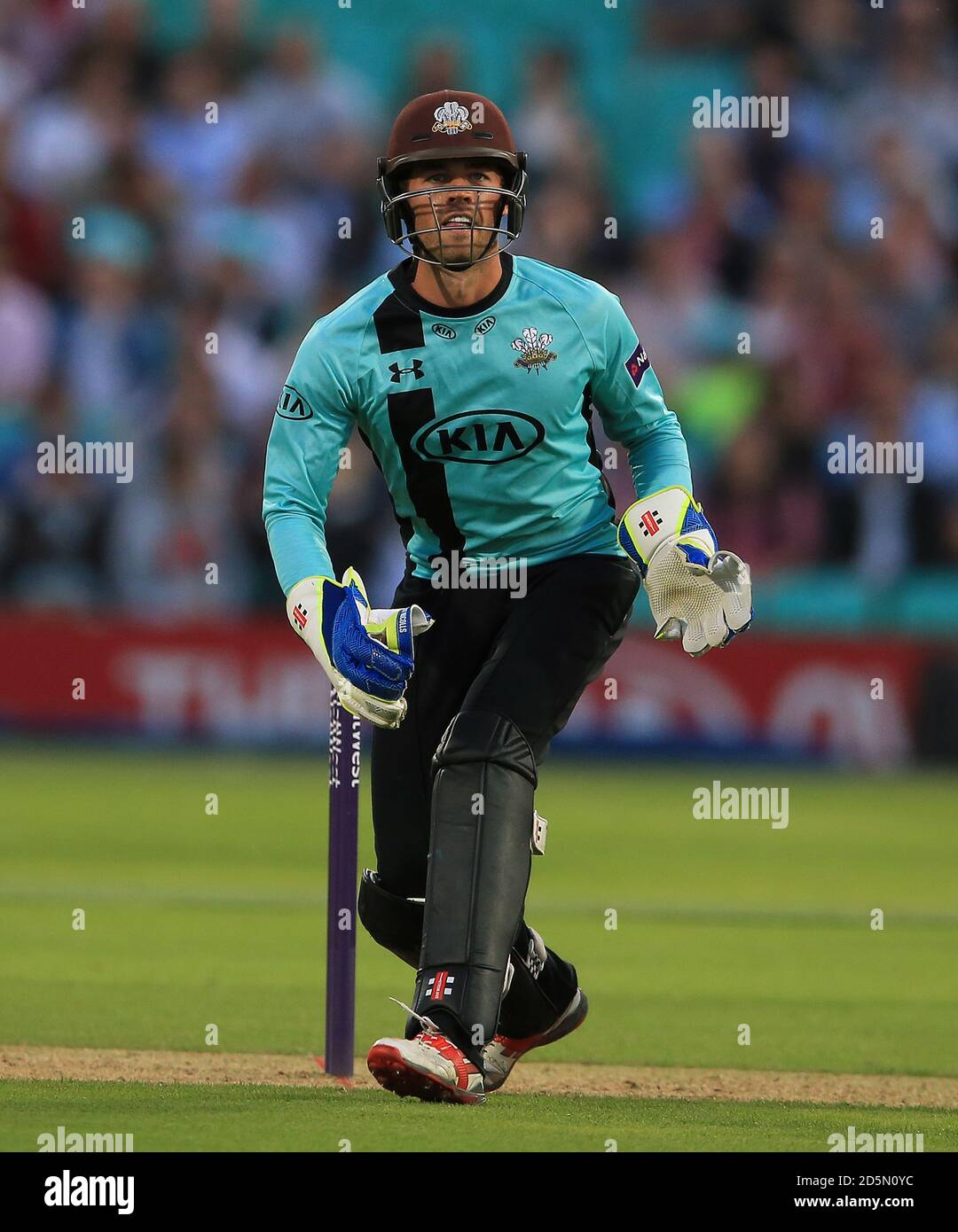 Surrey's Ben Foakes during the match Stock Photo - Alamy