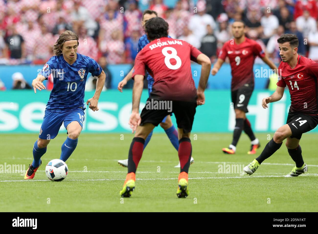 Croatia's Luka Modric in action Stock Photo - Alamy