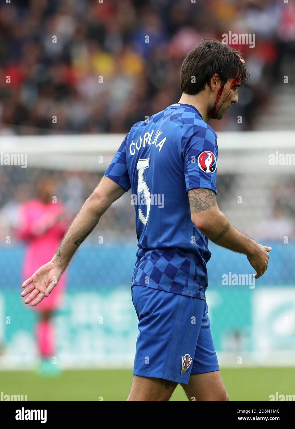 Croatia's Vedran Corluka Stock Photo - Alamy