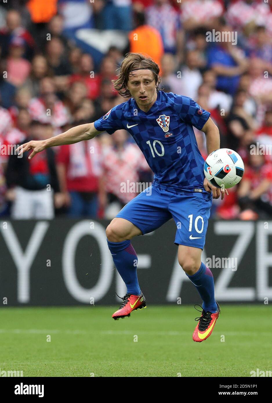 Croatia's Luka Modric Stock Photo - Alamy
