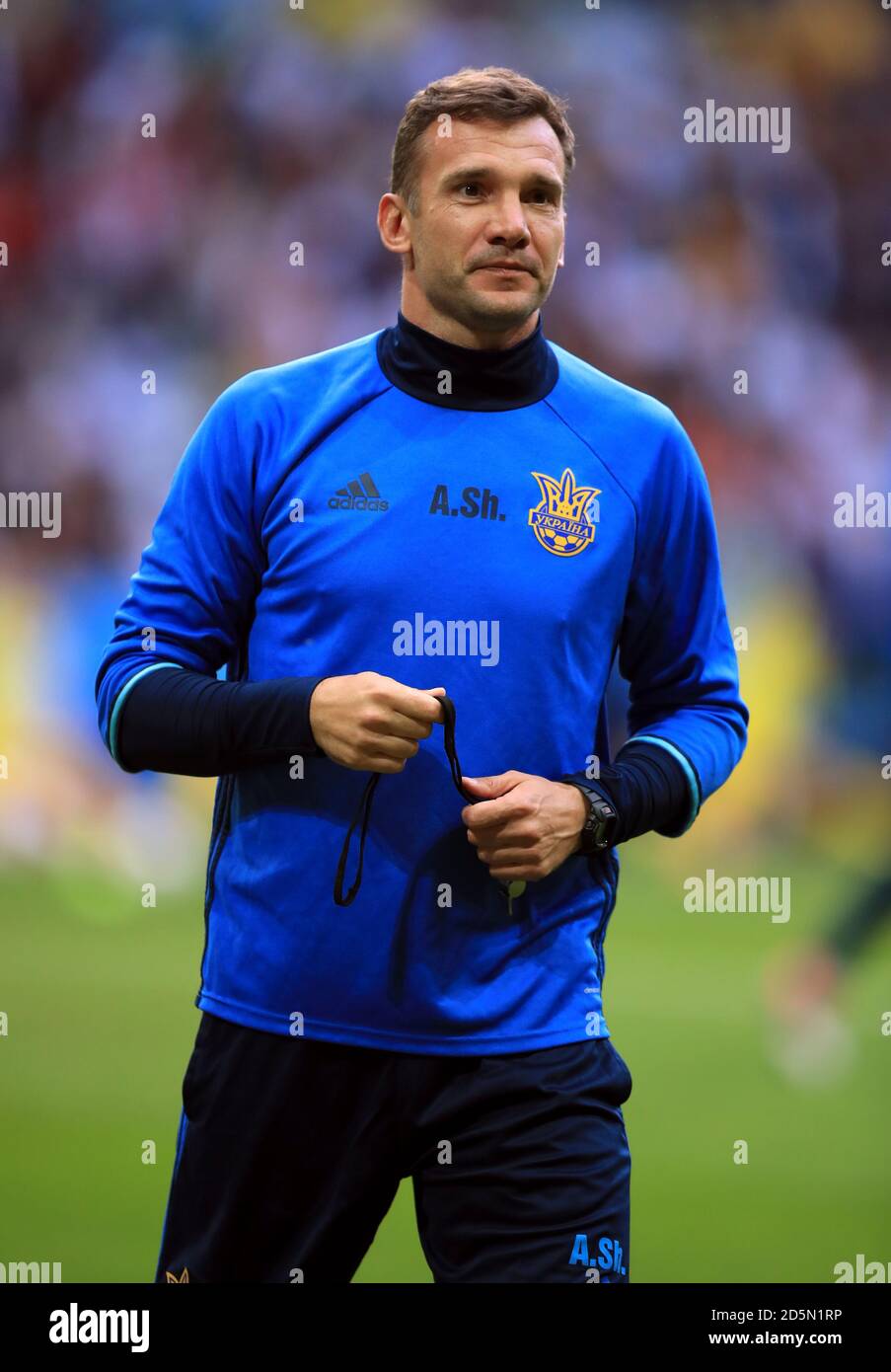 Ukraine coach Andriy Shevchenko Stock Photo - Alamy