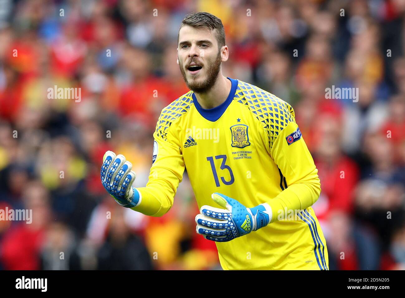 Spain goalkeeper David de Gea Stock Photo - Alamy