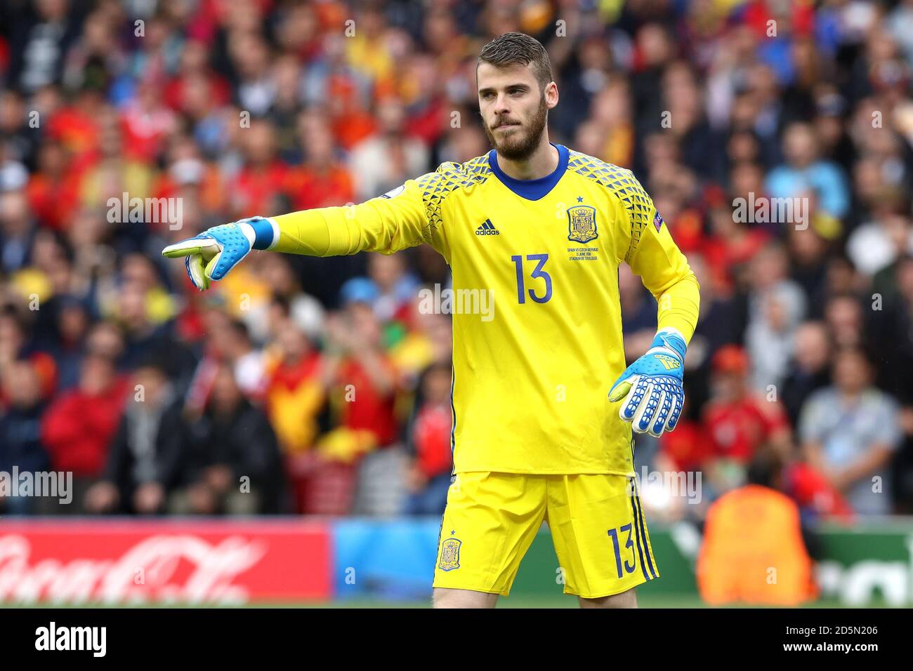 Spain goalkeeper David de Gea Stock Photo - Alamy