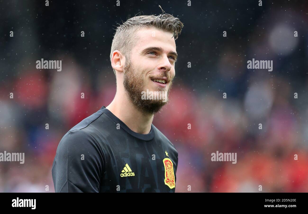 Spain goalkeeper David de Gea Stock Photo - Alamy