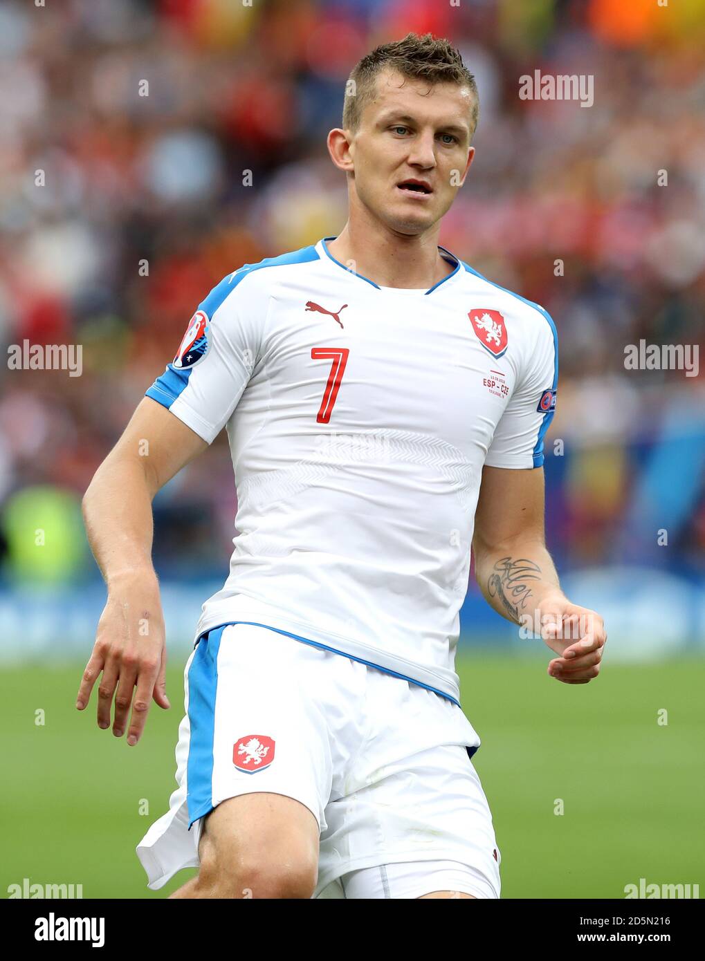 Czech Republic's Tomas Necid Stock Photo - Alamy