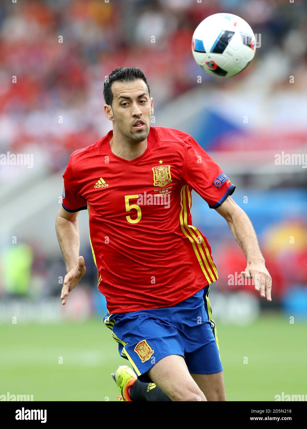 Spain's Sergio Busquets Stock Photo - Alamy