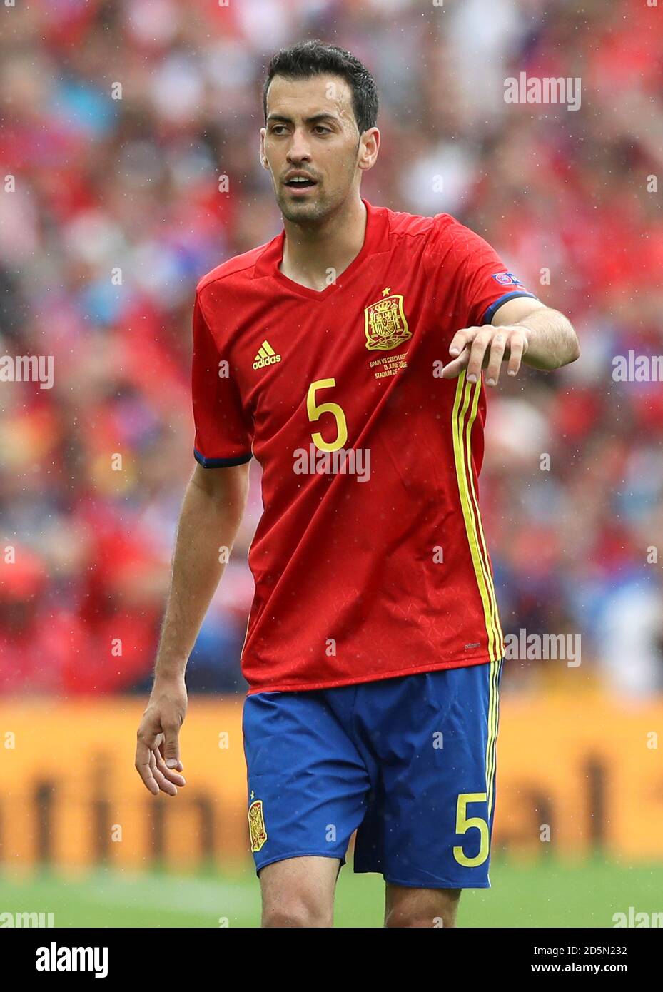 Spain's Sergio Busquets Stock Photo - Alamy