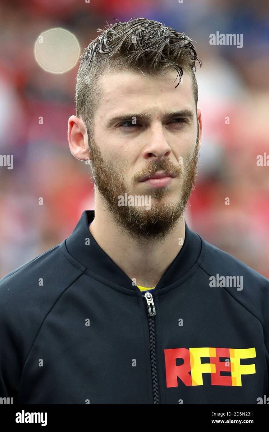 Spain goalkeeper David de Gea Stock Photo - Alamy