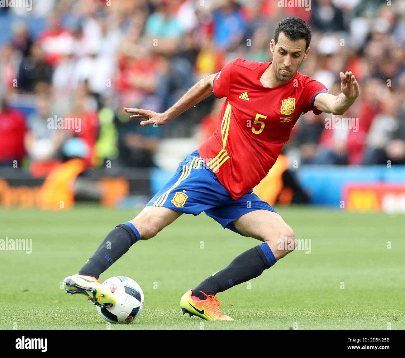 Spain's Sergio Busquets Stock Photo - Alamy