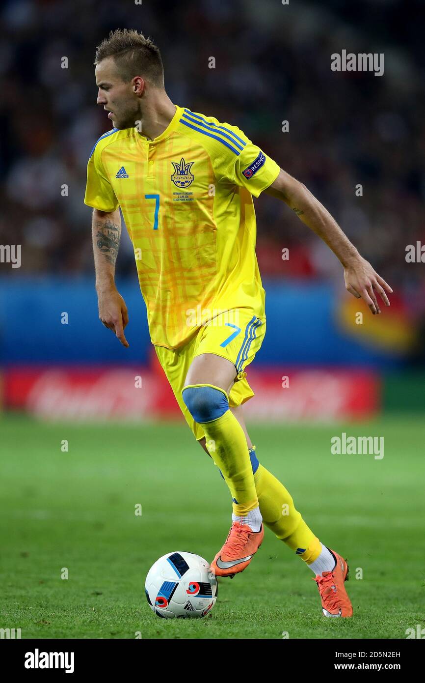 Ukraine's Andriy Yarmolenko Stock Photo - Alamy