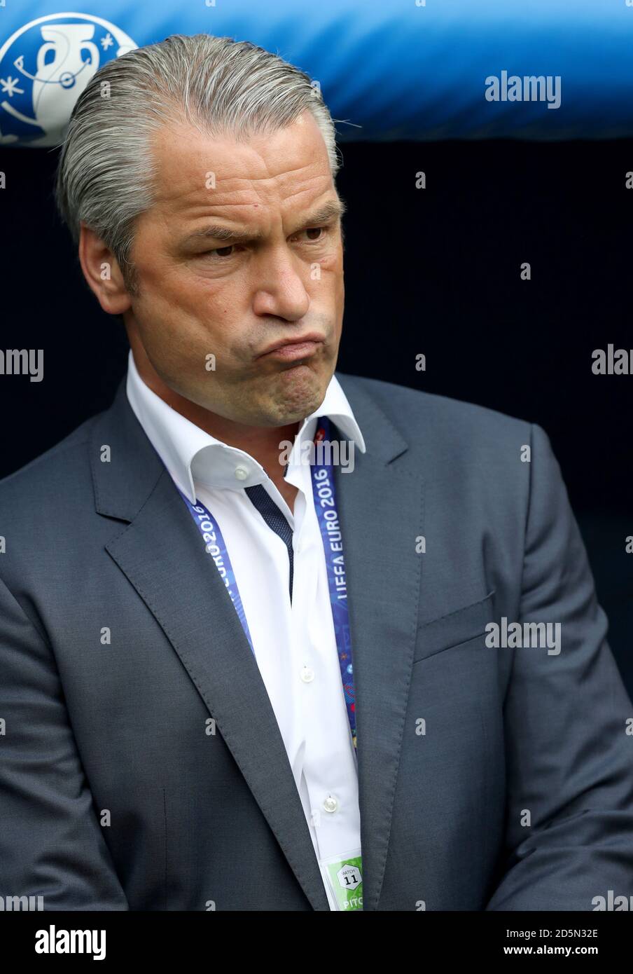 Hungary manager Bernd Storck Stock Photo - Alamy